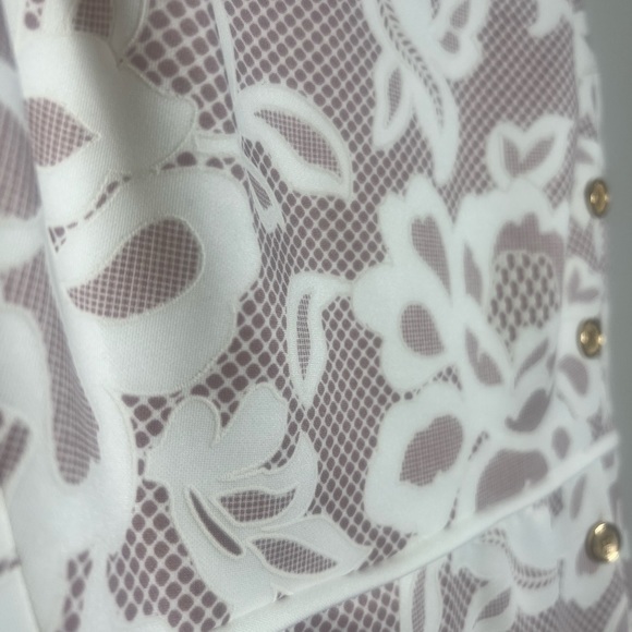 Kate & Lilly | Dresses | Kate Lilly Whitenude Career Floral Dress With ...